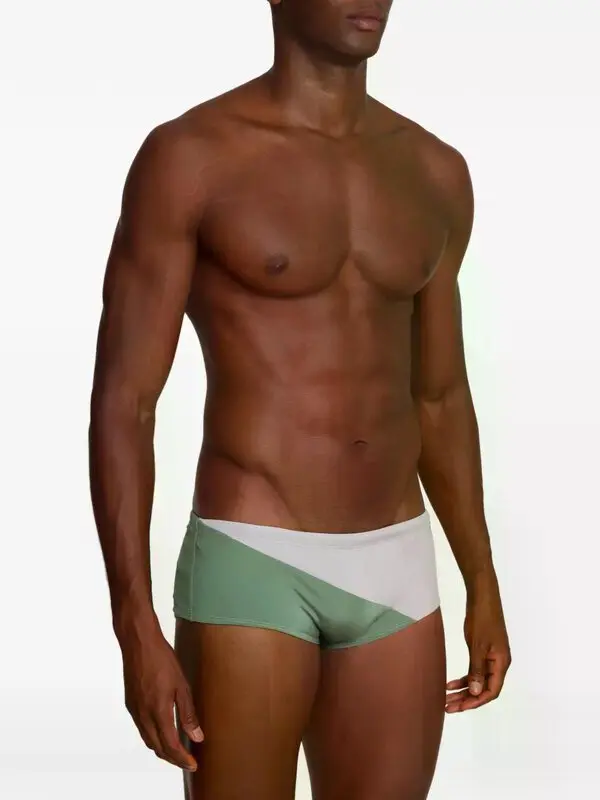 AMIR SLAMA Colour-block Swimming Trunks