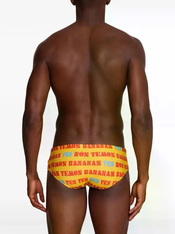 AMIR SLAMA Patterned Swimming Trunks