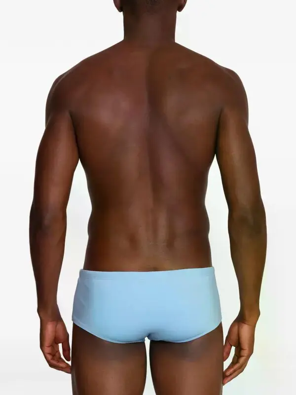 AMIR SLAMA Panelled Swimming Trunks - Blue