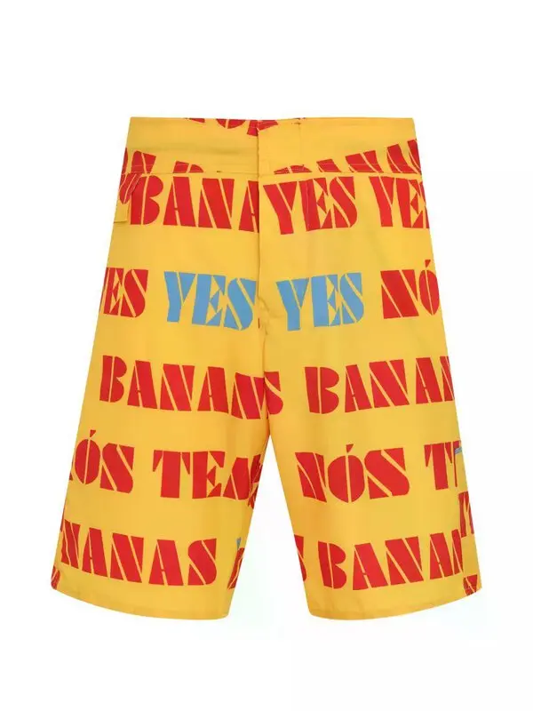 AMIR SLAMA Printed Deck Shorts