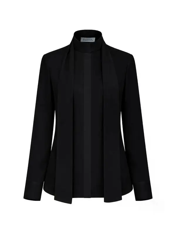 GLORIA COELHO Buttoned Shirt - Black