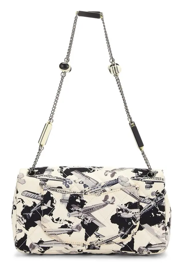Chanel Canvas Airplane Flap Bag