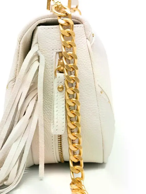 LA CARRIE Isabel Fringed Leather Shoulder Bag