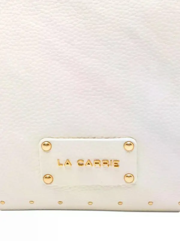 LA CARRIE Tassel-detail Shoulder Bag - White