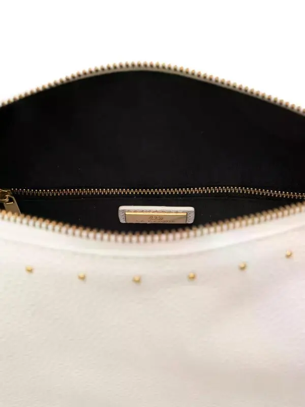 LA CARRIE Tassel-detail Shoulder Bag - White
