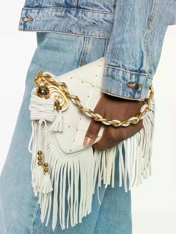 LA CARRIE Isabel Fringed Shoulder Bag