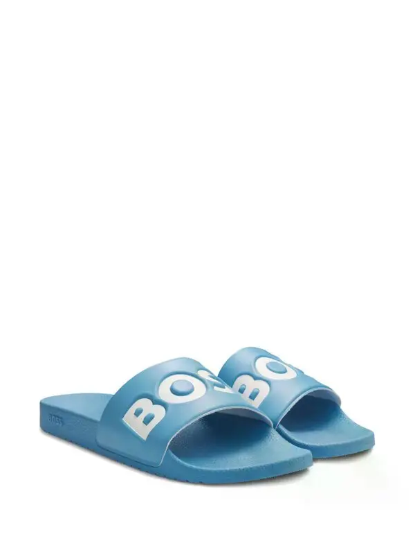 BOSS Logo-lettering Slides - Blue