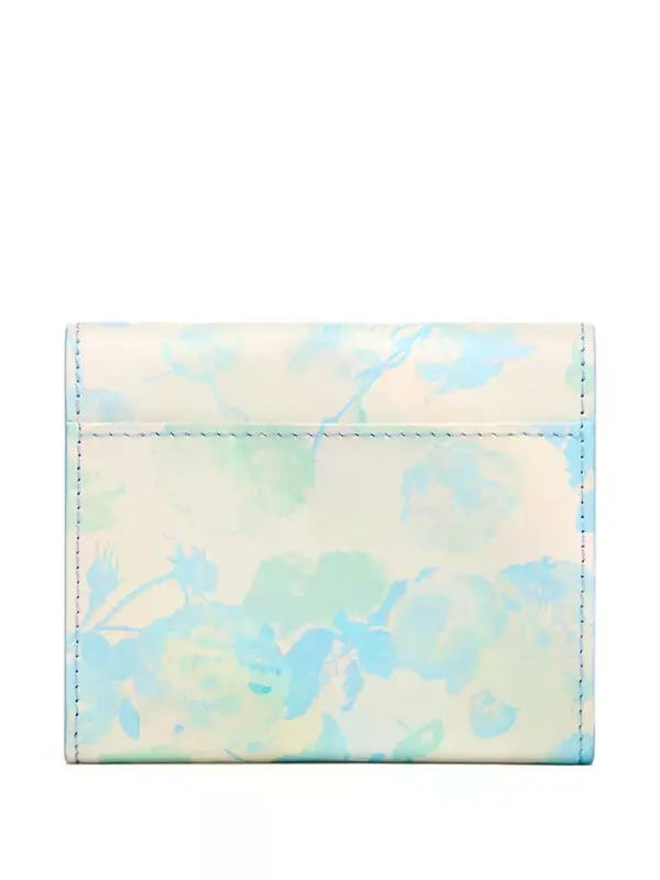 MAISON MARGIELA Tri-fold Leather Wallet - Neutrals