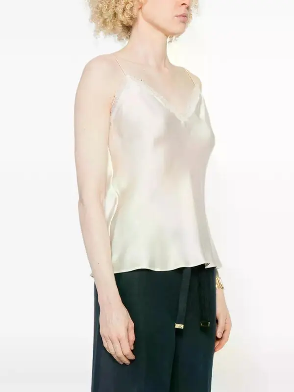 MAISON123 Mindy Lace V-neck Top