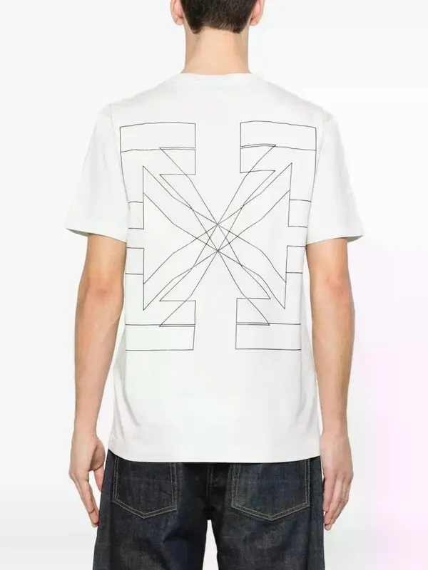 Off-White Logo-print T-shirt - Green