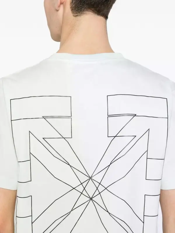 Off-White Logo-print T-shirt - Green