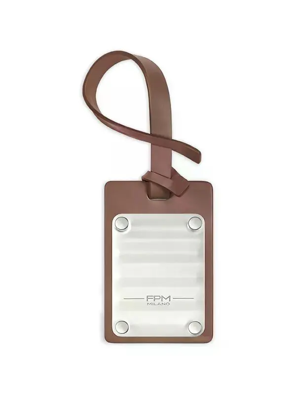 FPM MILANO Leather Tag - Brown