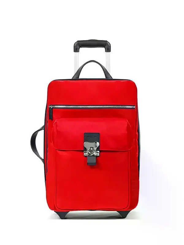 FPM MILANO Butterfly Duffle On Wheels Luggage - Red