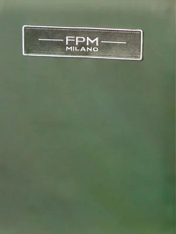 FPM MILANO Logo Luggage Cover - Green