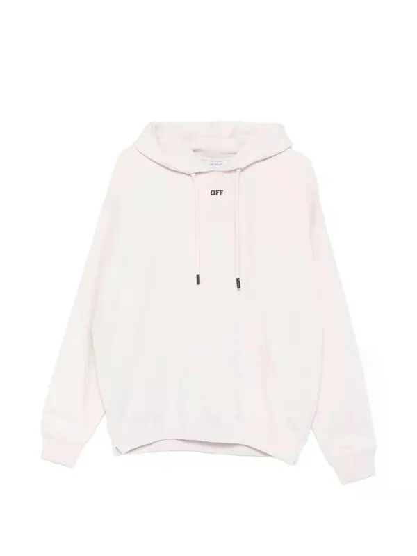 Off-White Graphic Hoodie - Pink