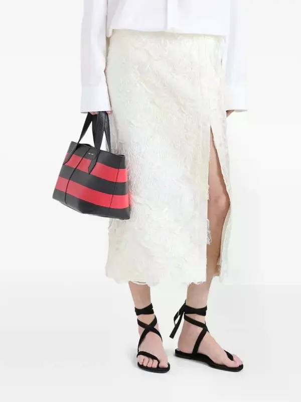 Proenza Schouler Dalma Floral-jacquard Skirt - White