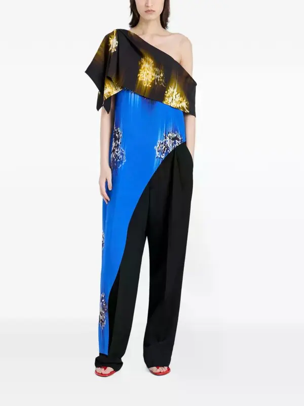 Proenza Schouler Haya Printed Top - Blue