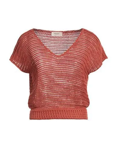 Agnona Silk And Cotton Open-knit Sweater