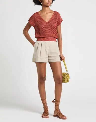 Agnona Silk And Cotton Open-knit Sweater