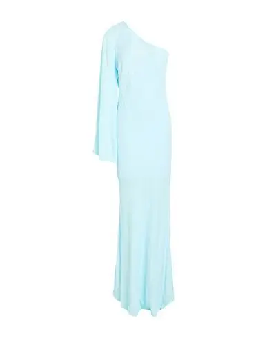 TWINSET Maxi Dress Sky Viscose Gown - Sky Blue