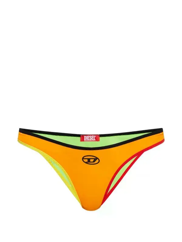 DIESEL® Striped Swim Bottom - Orange