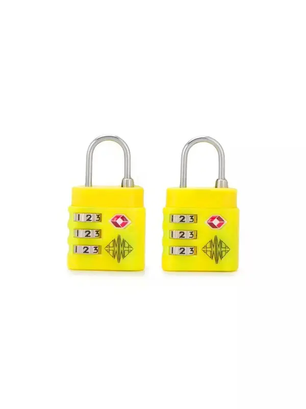FPM MILANO Set-of-two Padlocks - Yellow