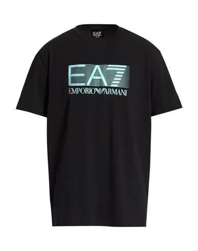 EA7 T-shirt Size Cotton, Elastane - Black