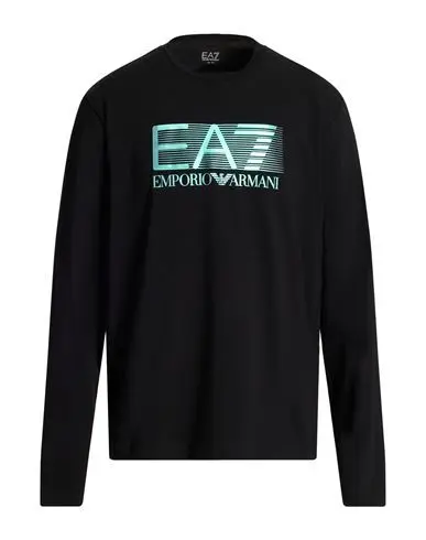 EA7 T-shirt Size Cotton, Elastane - Black