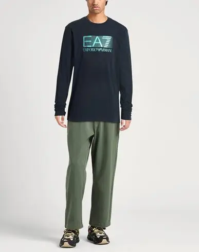 EA7 T-shirt Size Cotton, Elastane - Blue