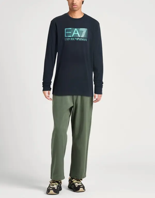 EA7 T-shirt Size Cotton, Elastane - Blue