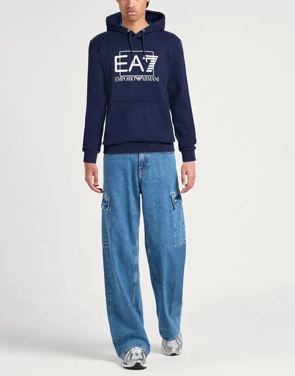 EA7 Hooded Sweatshirt - Navy