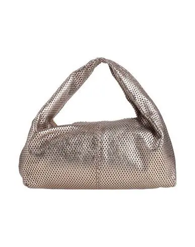 LAURA DI MAGGIO Leather Hobo Bag - Bronze