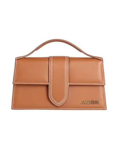 Jacquemus Flap Bag In Leather - Beige