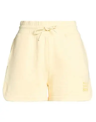 Sandro Cotton French Terry Athletic Shorts - Yellow