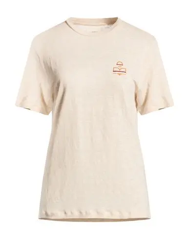 MARANT ETOILE T-shirt Cream Size Linen - White