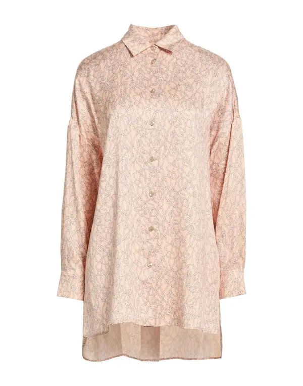 Agnona Shirt In Silk And Elastane