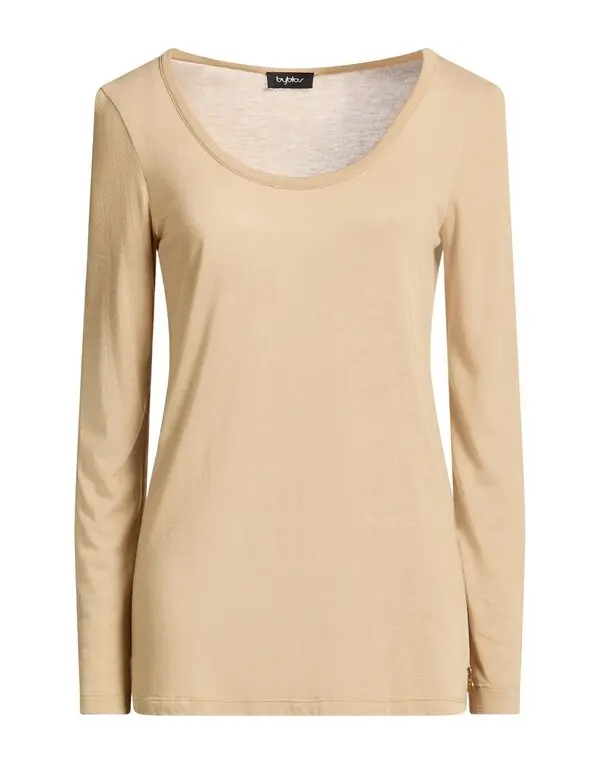 Byblos T-shirt In Viscose, Polyamide, And Cashmere