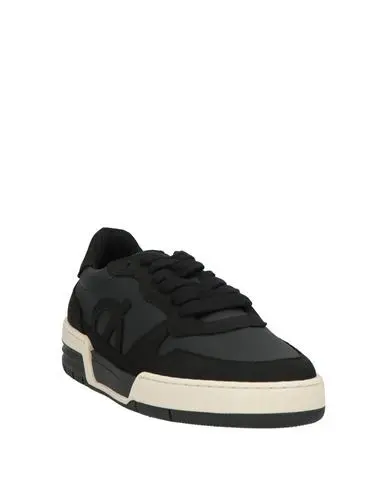 LOCI Leather Low-top Sneakers - Black