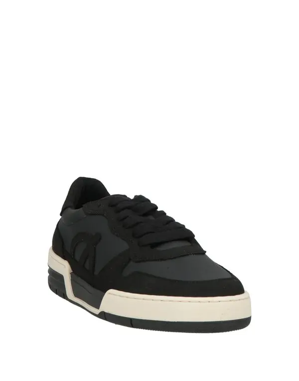 LOCI Leather Low-top Sneakers - Black