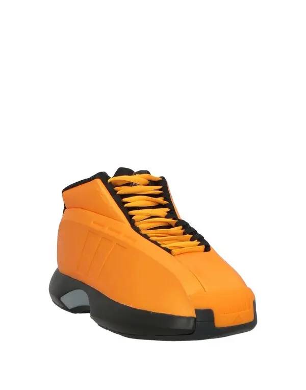 Adidas High-top Sneakers In Textile Fibers - Orange