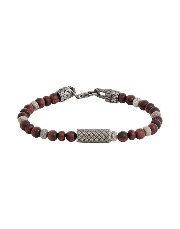 Montblanc 925/1000 Silver Chocolate Bracelet