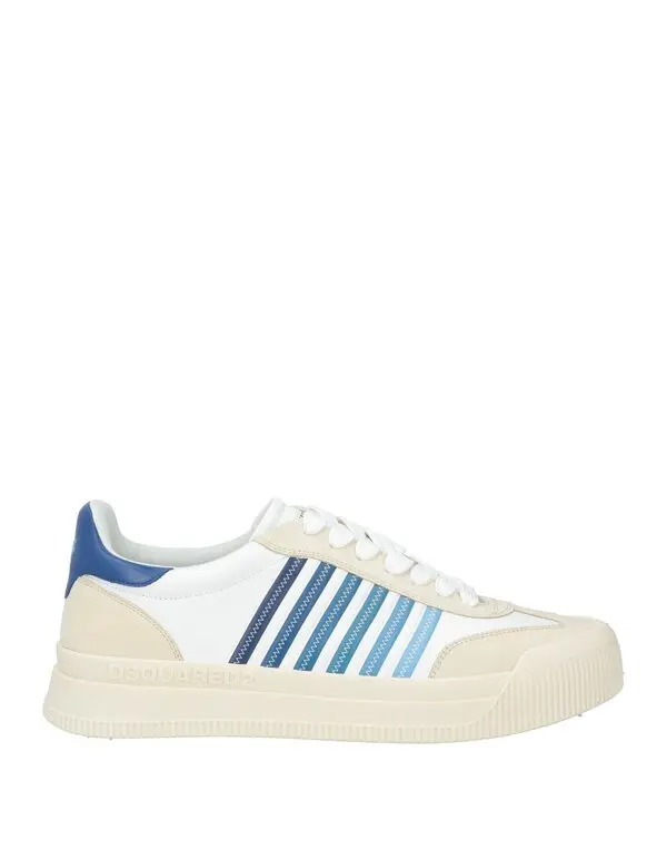 Dsquared2 Sneakers In Calfskin - White
