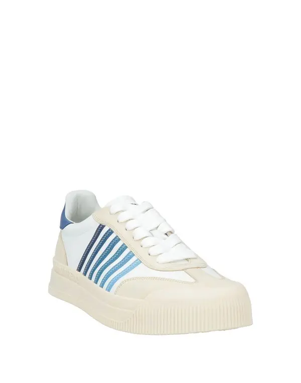 Dsquared2 Sneakers In Calfskin - White