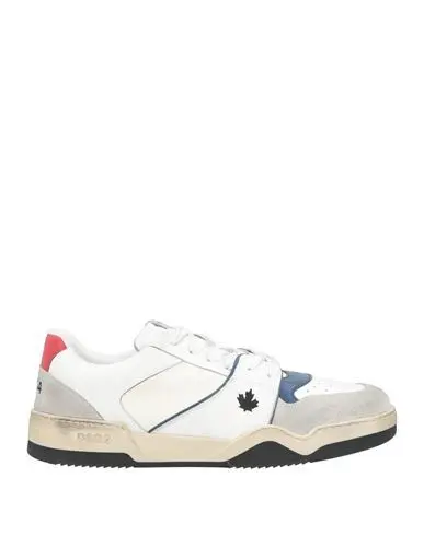 Dsquared2 Sneakers Size Calfskin - White