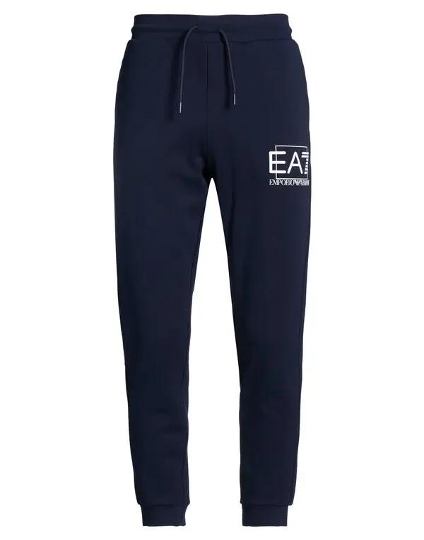 EA7 Pants Size Cotton, Polyester - Navy