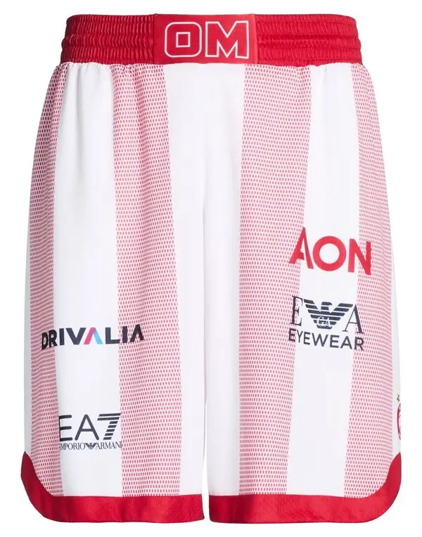 EA7 Two-tone Athletic Shorts