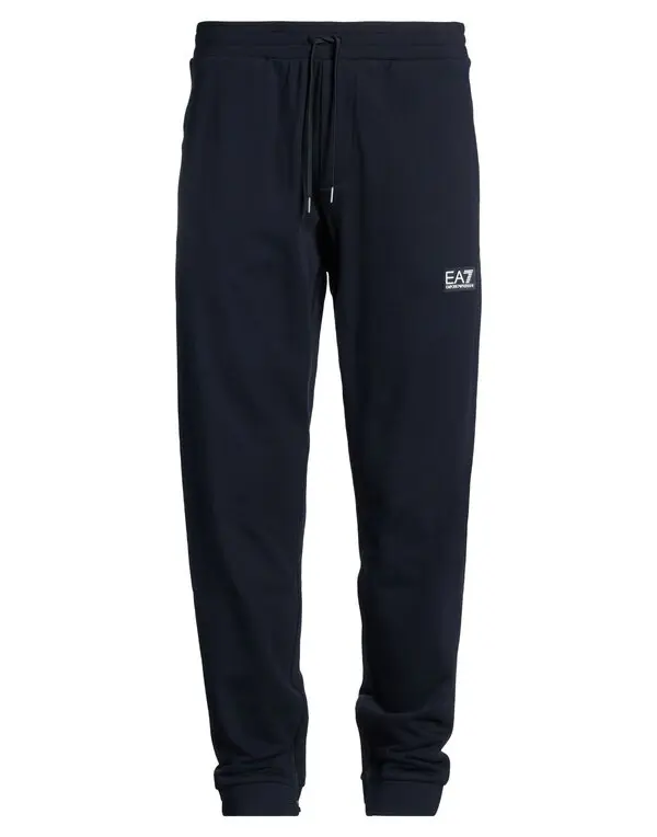 EA7 Pants Size Cotton - Blue
