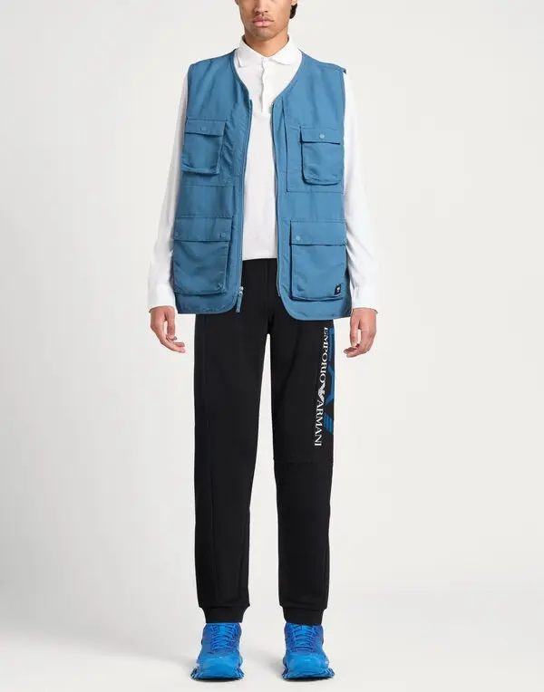 EA7 Pants Size Cotton, Polyester - Black
