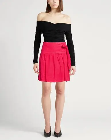 120% Lino Linen Mini Wrap Skirt