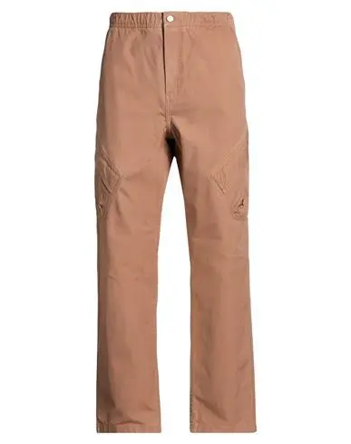 JORDAN Woven Cotton Cargo Pants - Beige